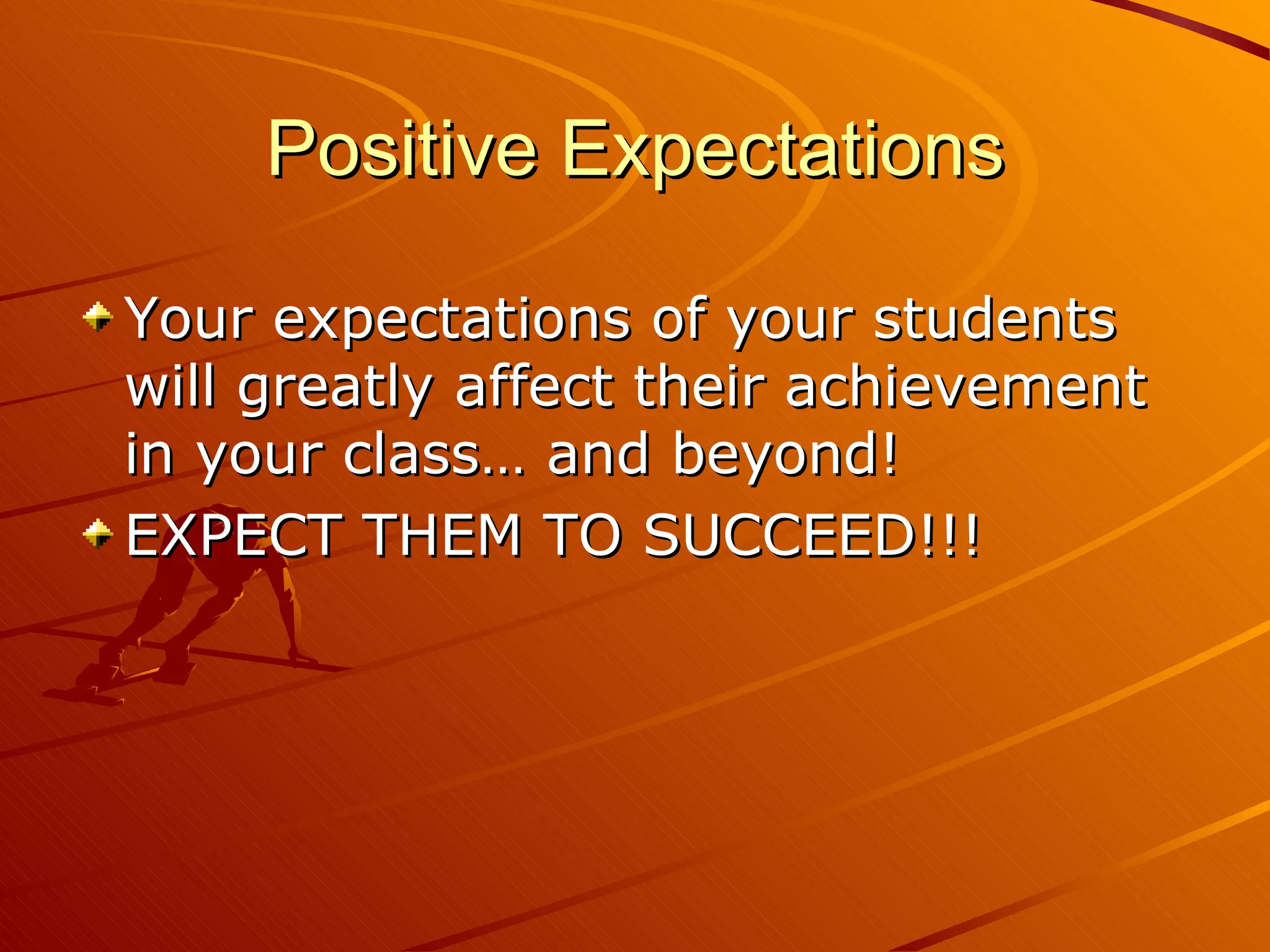 Positive Expectations | PPT