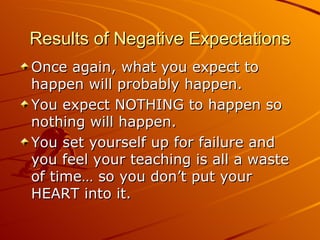 Positive Expectations | PPT