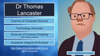 Positive Interventions in the Age of Contract Cheating - Manitoba ...