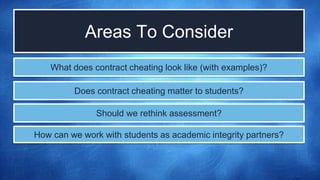 Positive Interventions in the Age of Contract Cheating - Manitoba ...