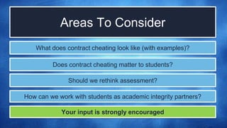 Positive Interventions in the Age of Contract Cheating - Manitoba ...