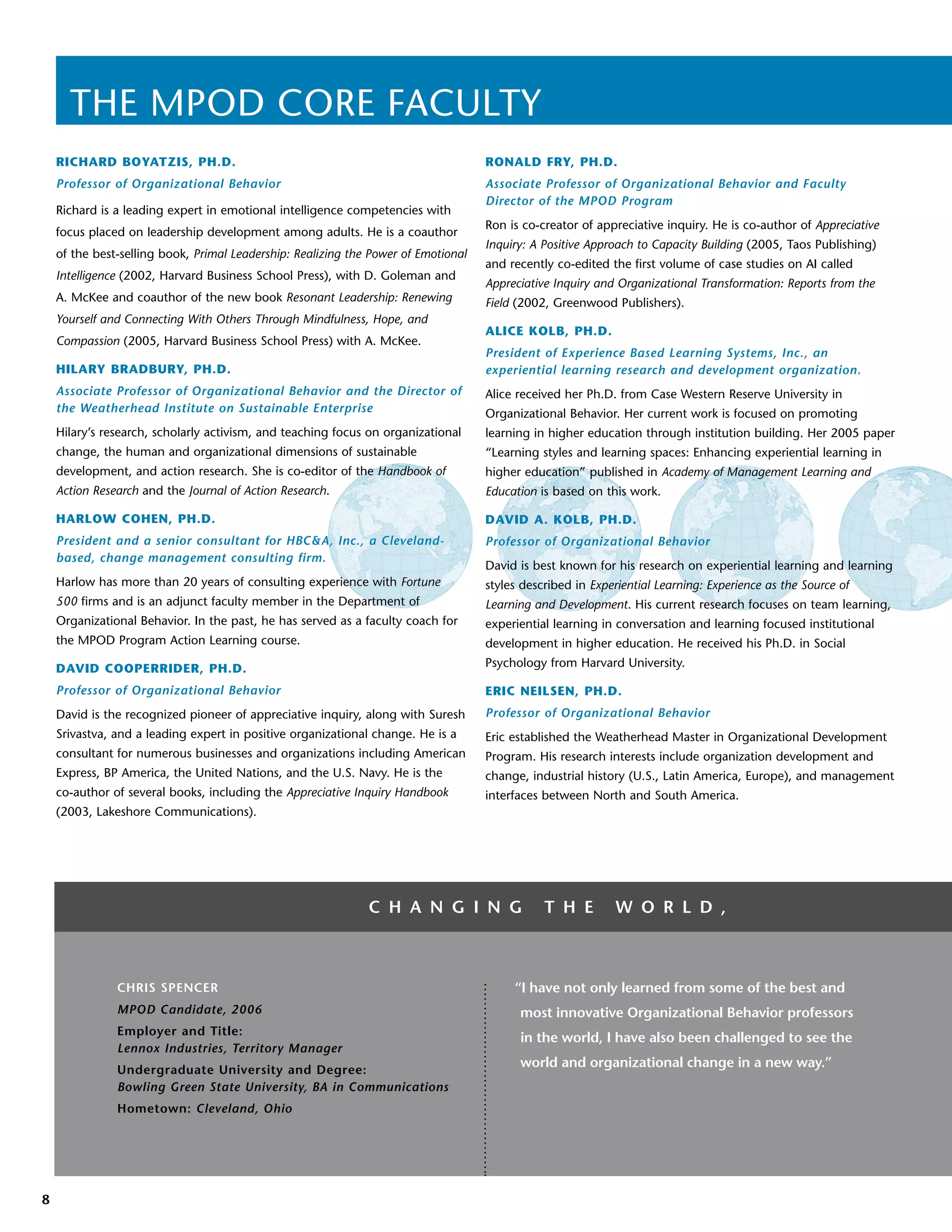 Positive Organizational Development Brochure | PDF