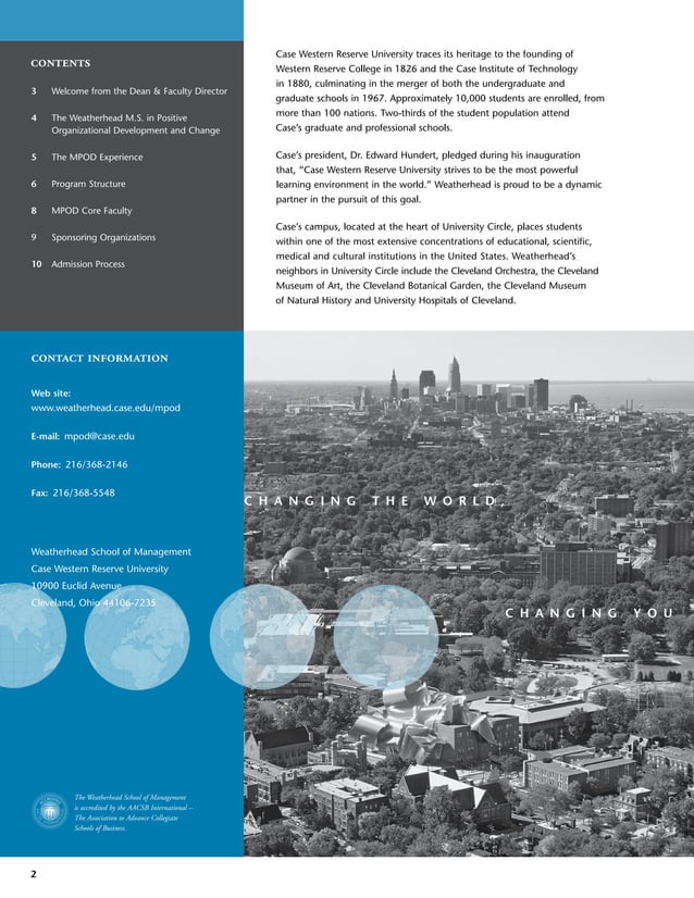 Positive Organizational Development Brochure | PDF