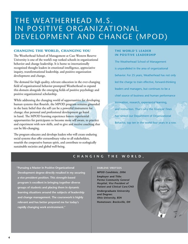 Positive Organizational Development Brochure | PDF