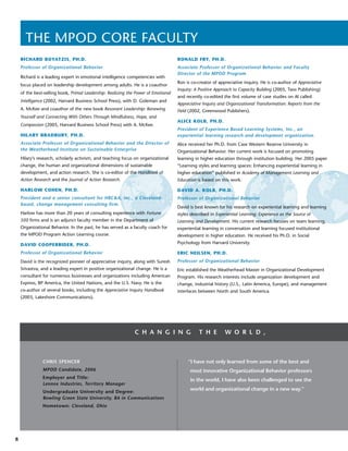 Positive Organizational Development Brochure | PDF