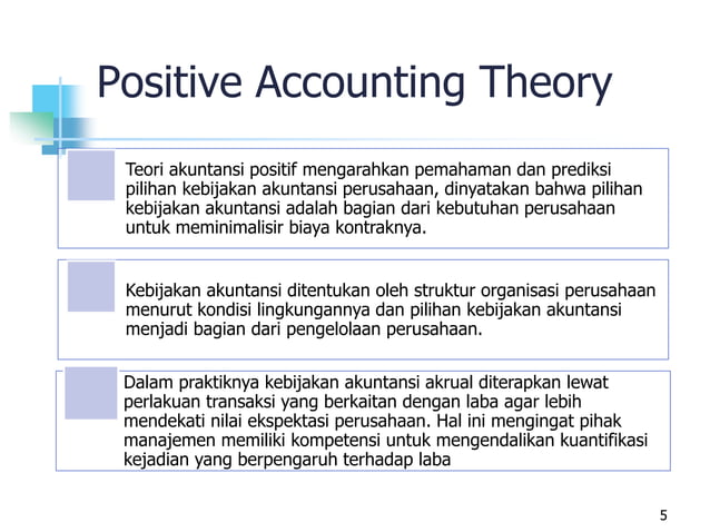 POSITIVE_ACCOUNTING_THEORY.ppt | Stocks and Bonds | Personal Investing