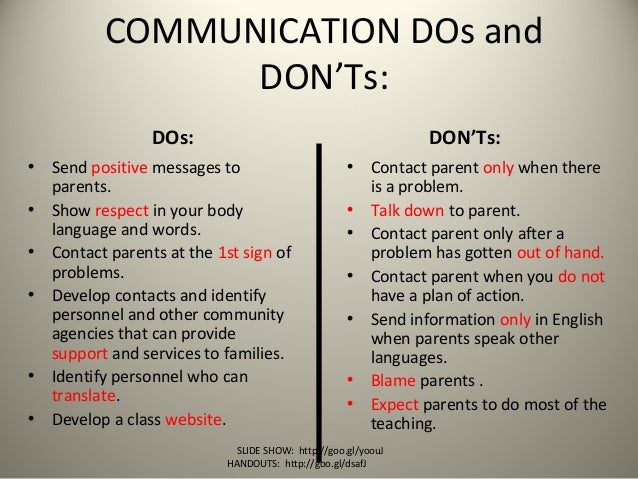 Positive and effective parent communication nto 8 26-13