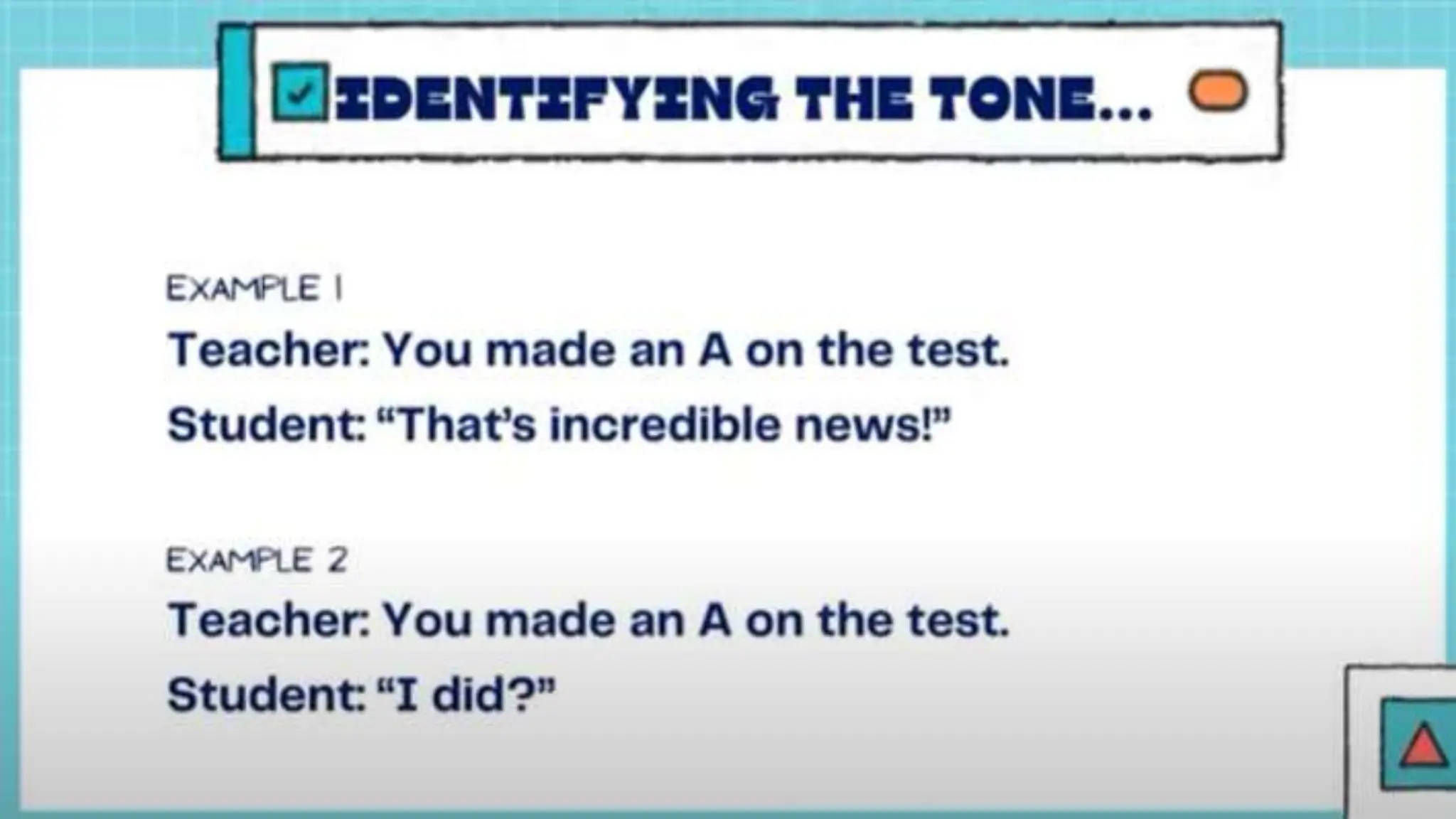 positive and negative messages English grade 8 | PPTX