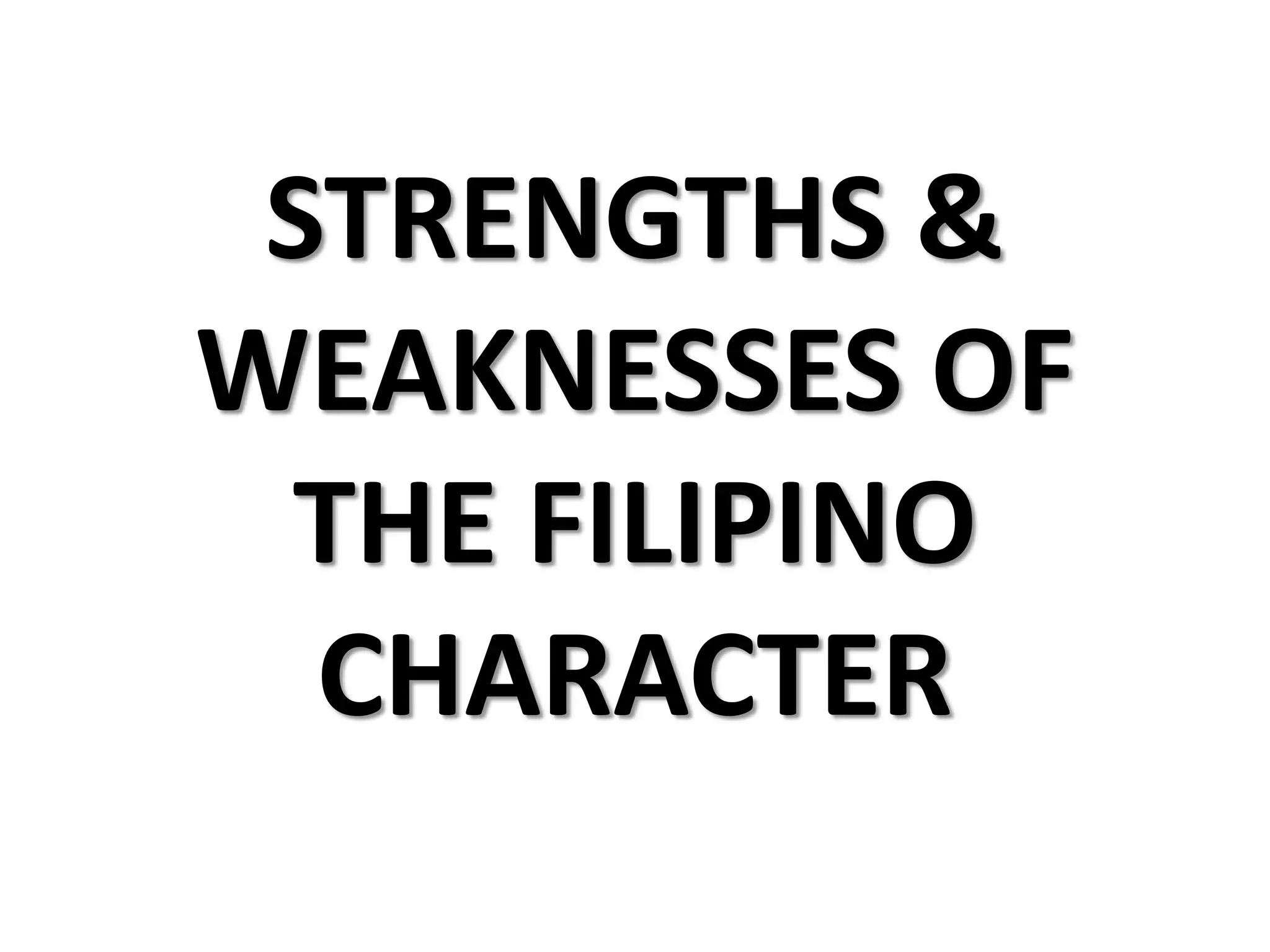 Positive and negative aspects of philippine values | PPTX