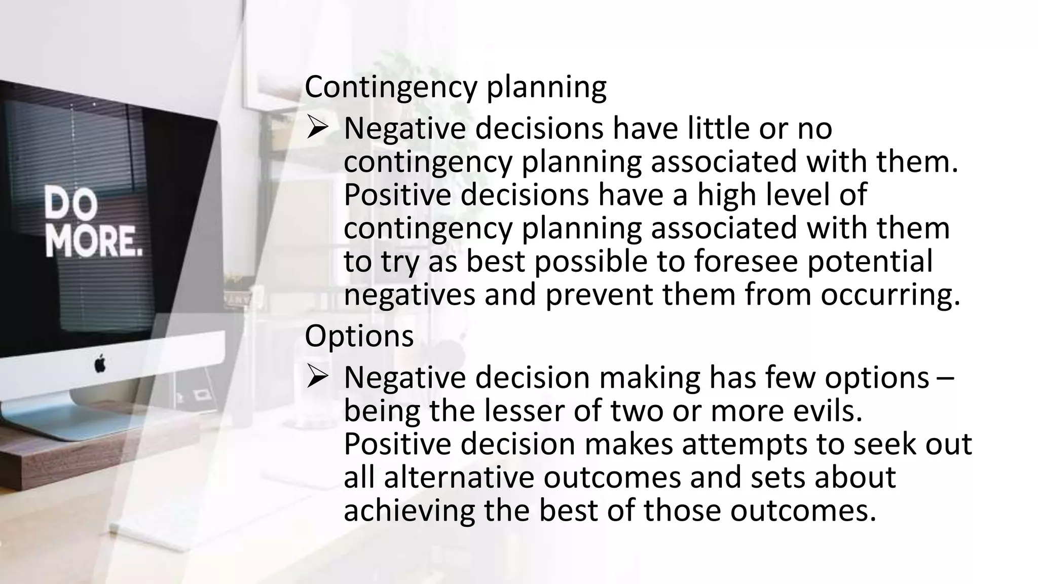 POSITIVE AND NEGATIVE DECISION MAKING - Copy.pptx