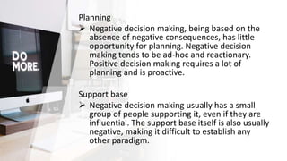 POSITIVE AND NEGATIVE DECISION MAKING - Copy.pptx
