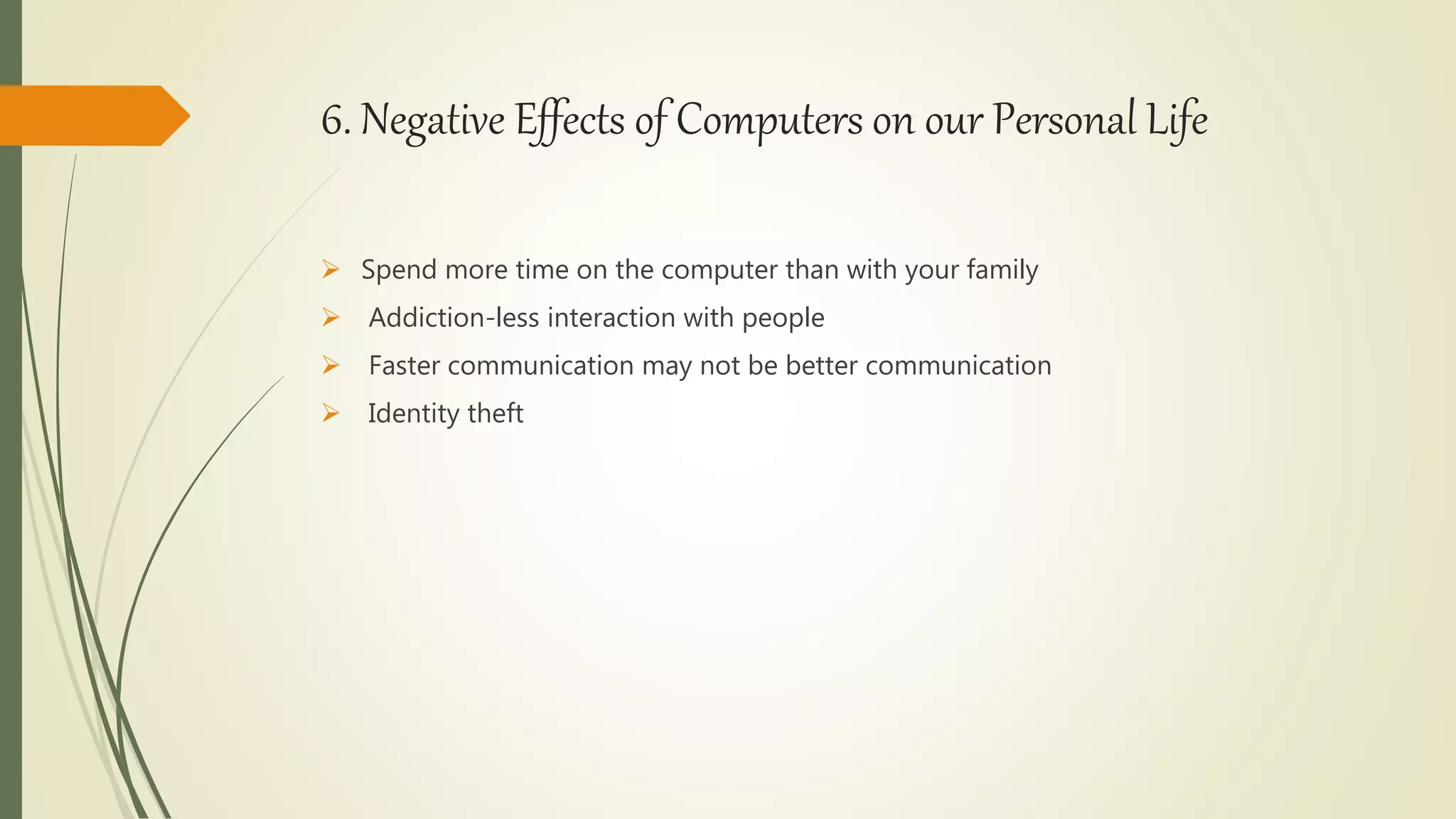 Positive and negative impact by m.talha | PPTX
