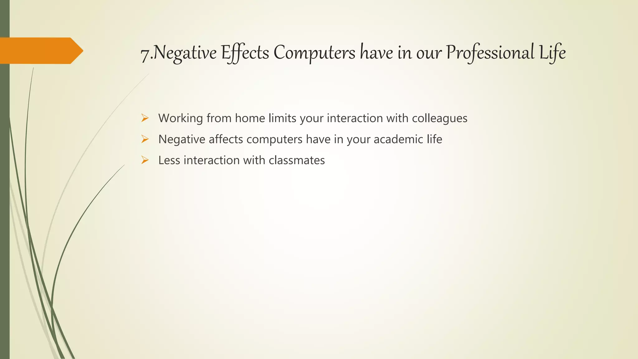 Positive and negative impact by m.talha | PPTX