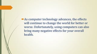 Positive and negative impact by m.talha | PPTX