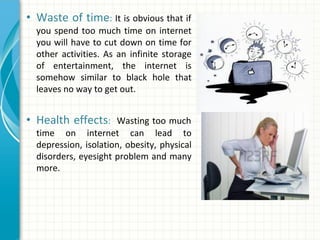 Positive and negative impacts of internet | PDF