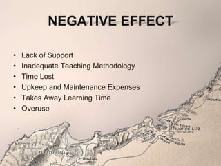 Positive and negative technology in language teaching | PPTX
