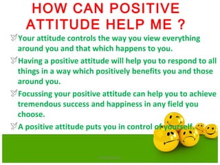 Positive attitude | PPT