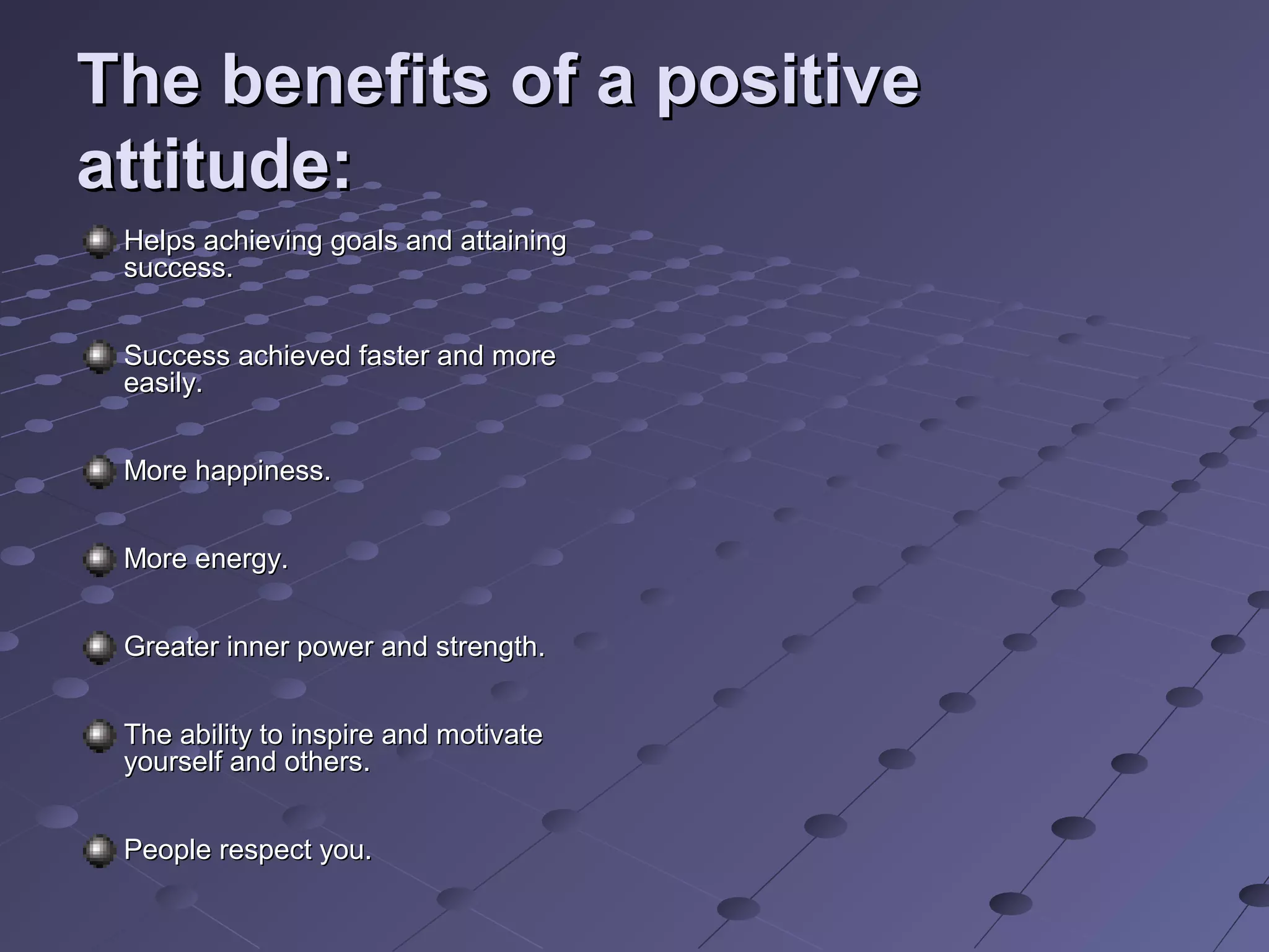 Positive attitude | PPT