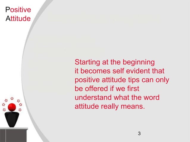 Positive attitude | PPT