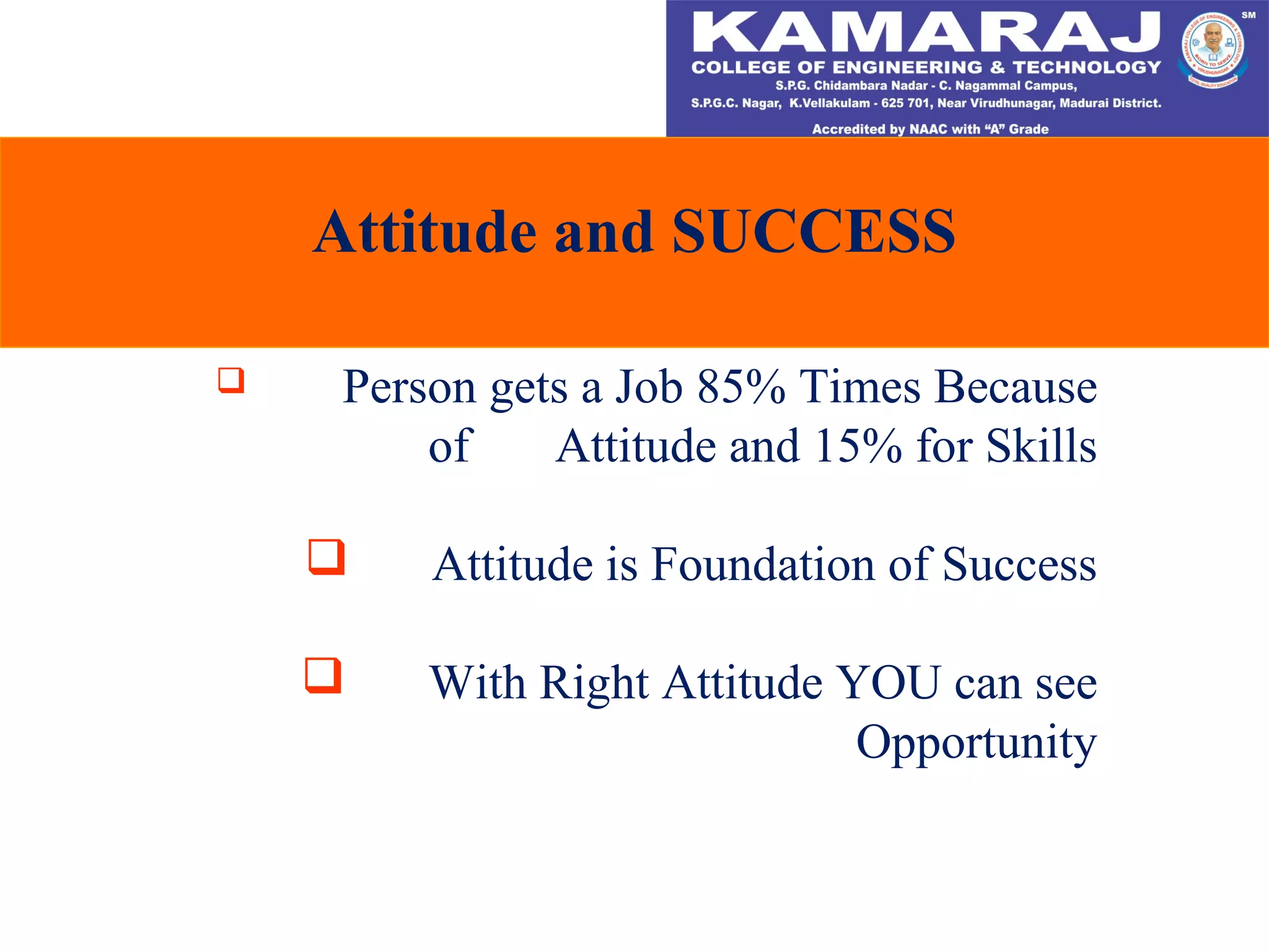 Positive attitude | PPT