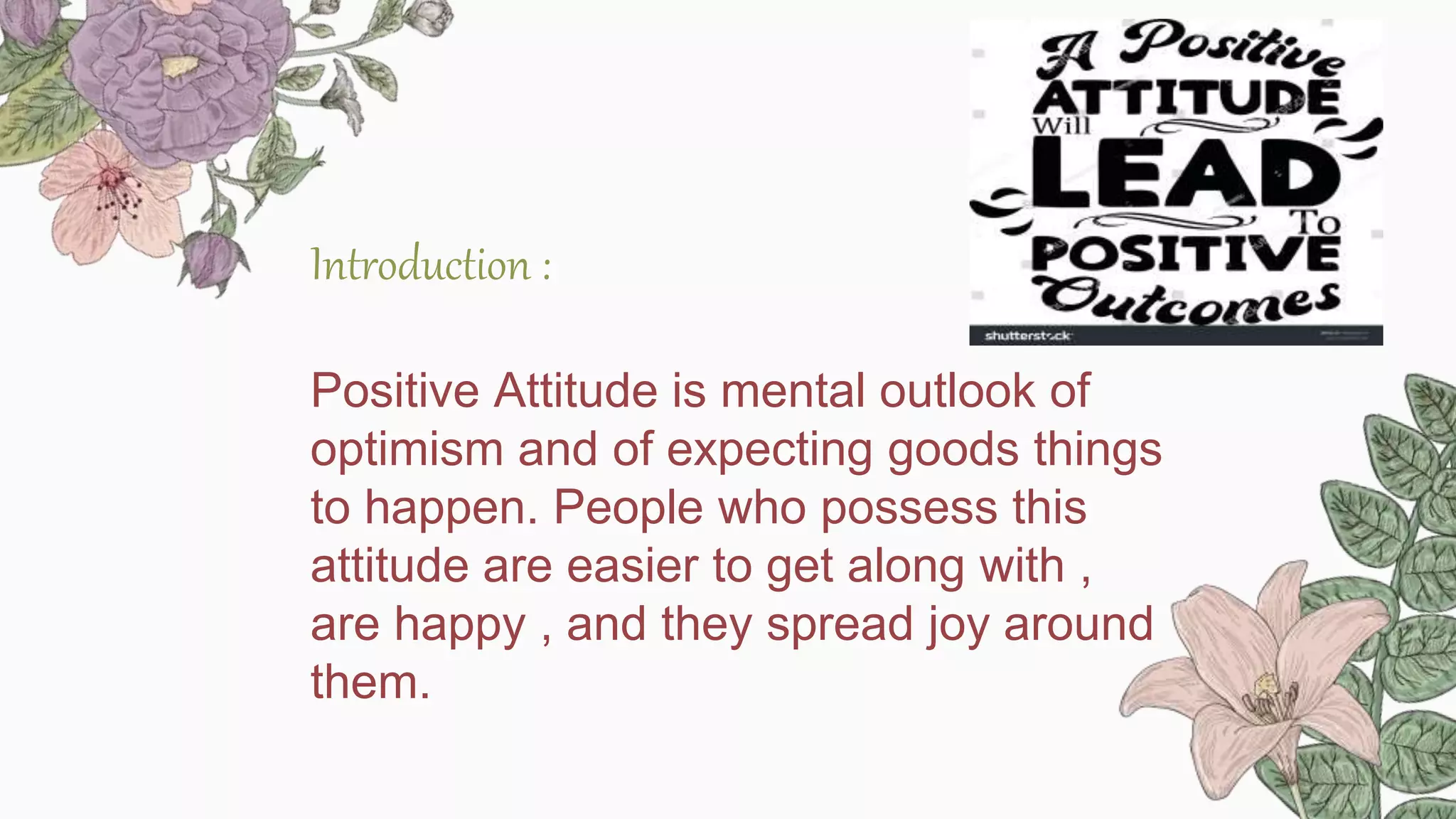 positive attitude.ppt