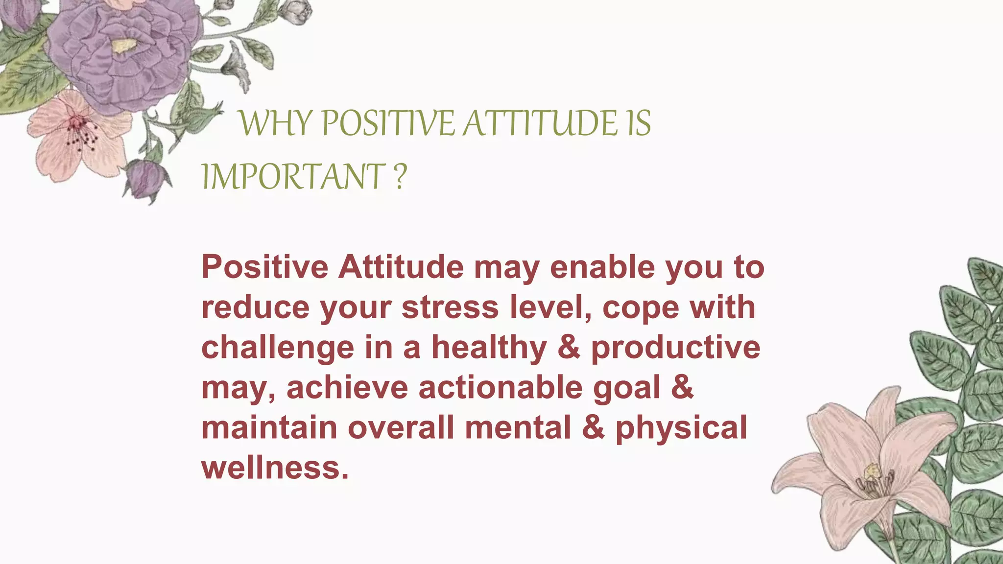 positive attitude.ppt