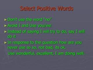 Positive attitude.ppt