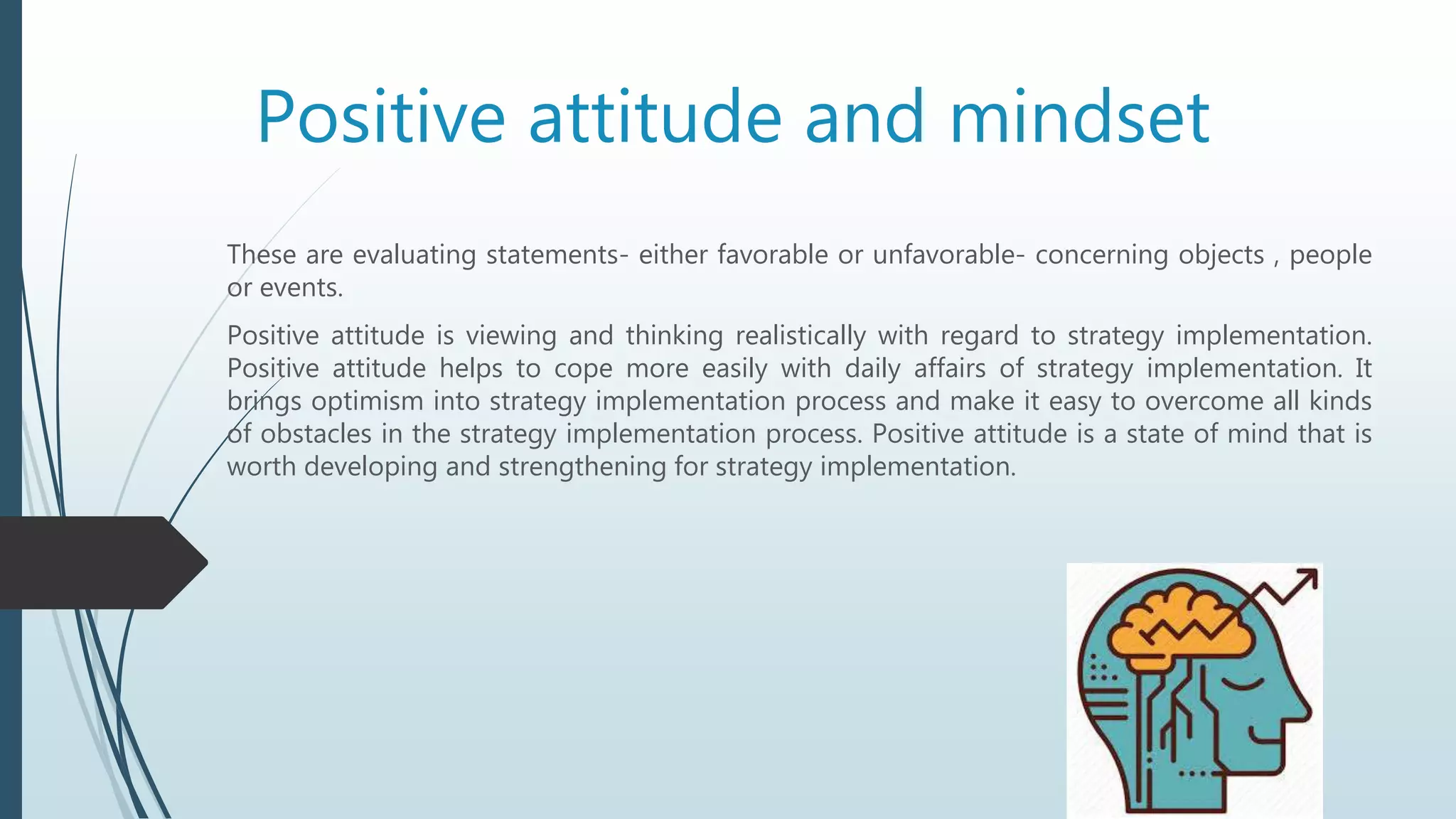 Positive attitude and mindset,leadership and values | PPTX