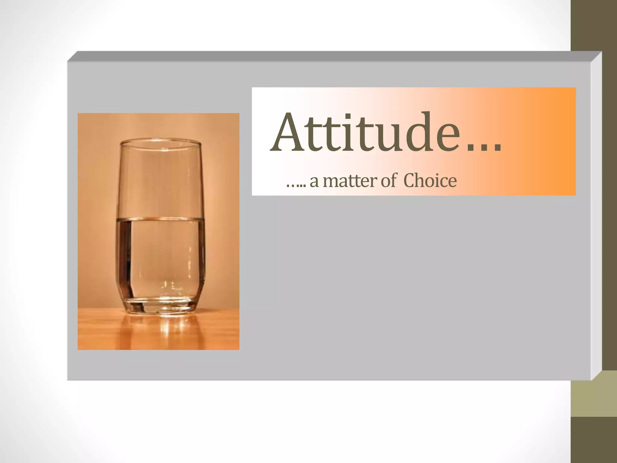 Positive Attitude and Motivation | PPTX