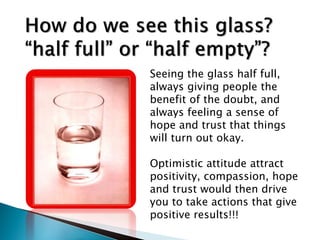 Positive attitude | PDF