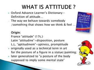 Positive attitude | PDF