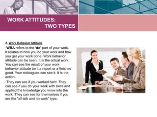 Positive Attitude in the Workplace | PPTX