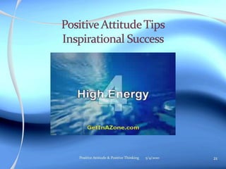 Positive attitude ppt | PDF
