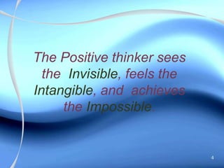 Positive Attitude ppt | PPT