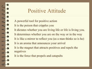 Positive attitude | PPT