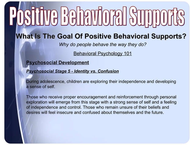 Positive Behavioral Supports