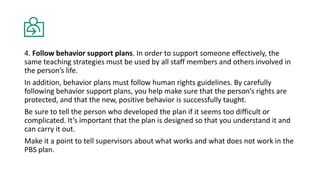 Positive behavior support | PPTX