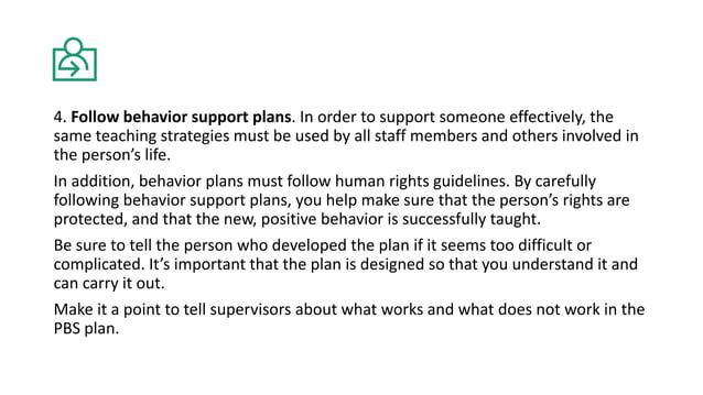 Positive behavior support | PPTX
