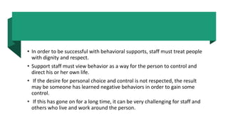 Positive behavior support | PPTX