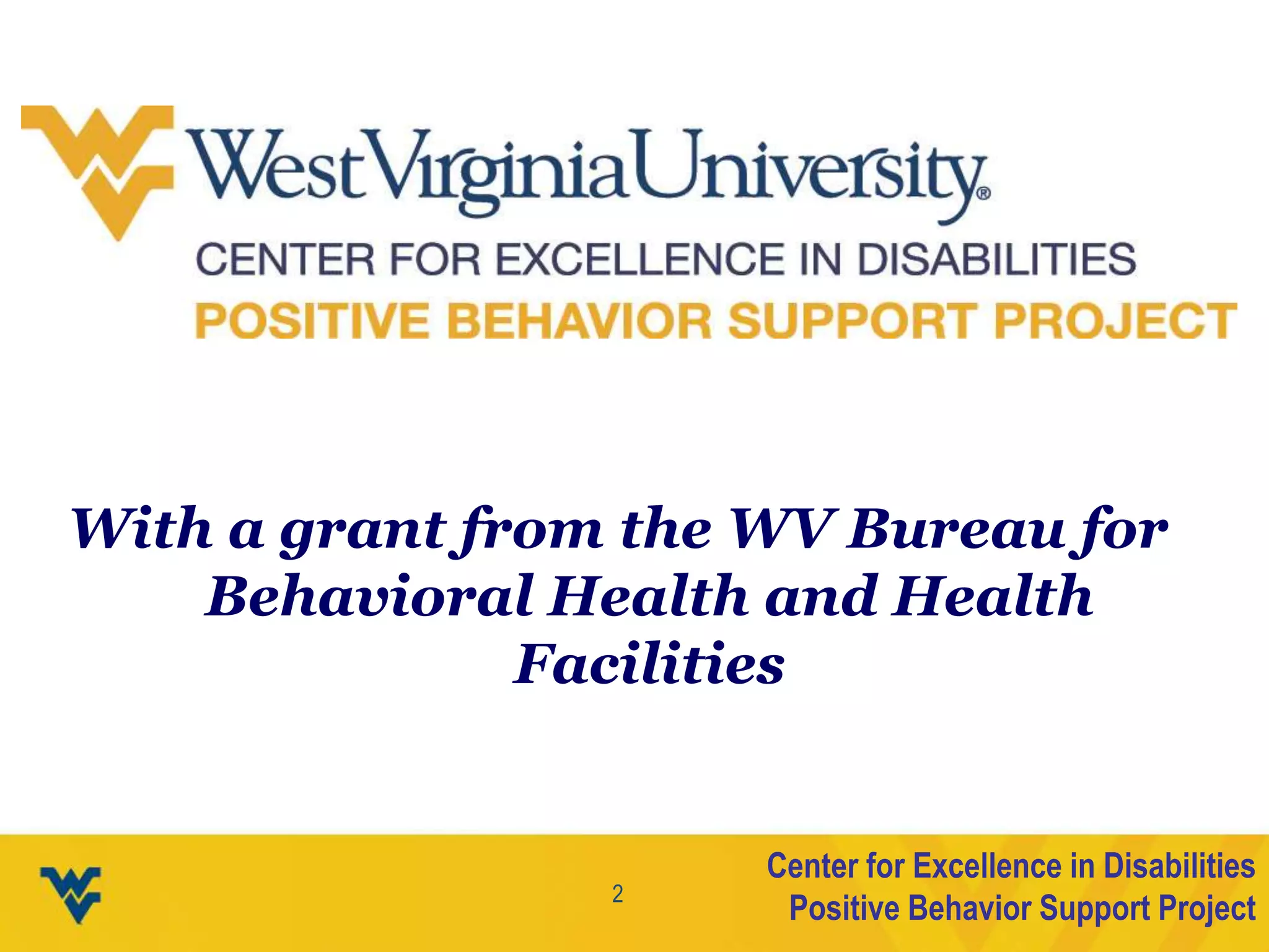Positive behavior support overview | PPTX