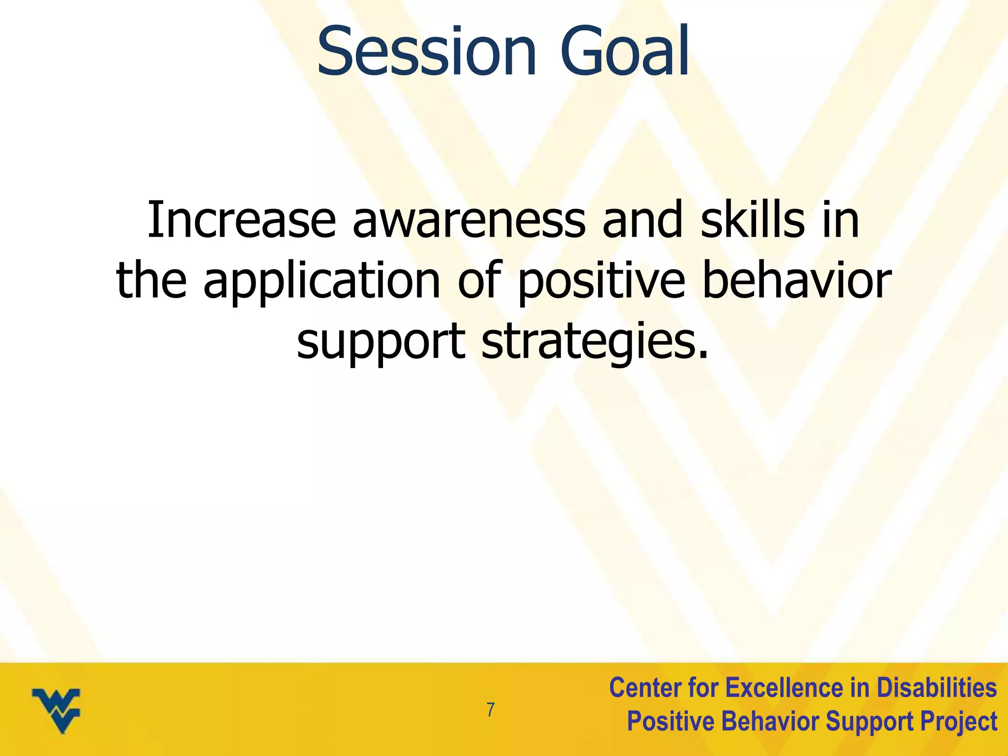 Positive behavior support overview | PPTX | Mental Health | Diseases ...
