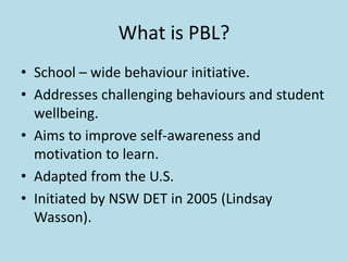 What is Positive Behaviour for Learning (PBL)? And why is it SO ...
