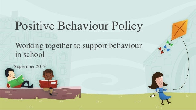 Positive behaviour policy parents as partners version