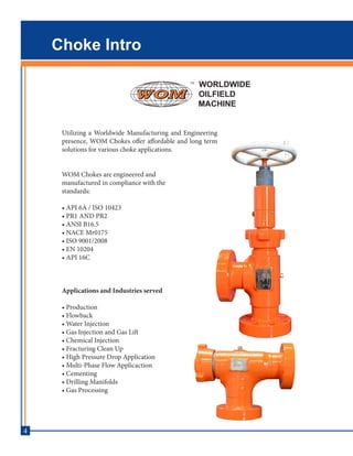 Positive Choke - Worldwide Oilfield Machine | PDF