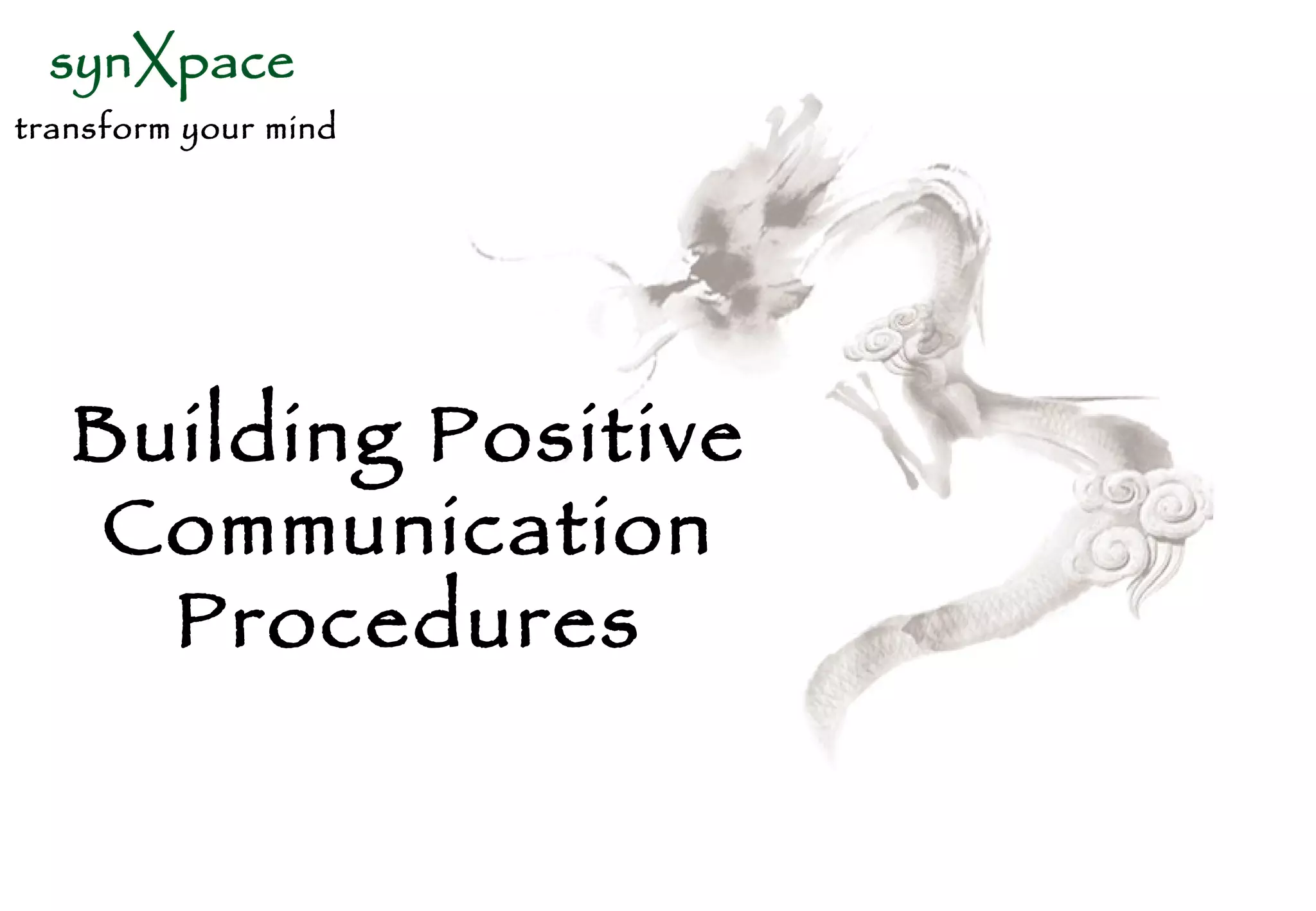 Positive Communication | PPT