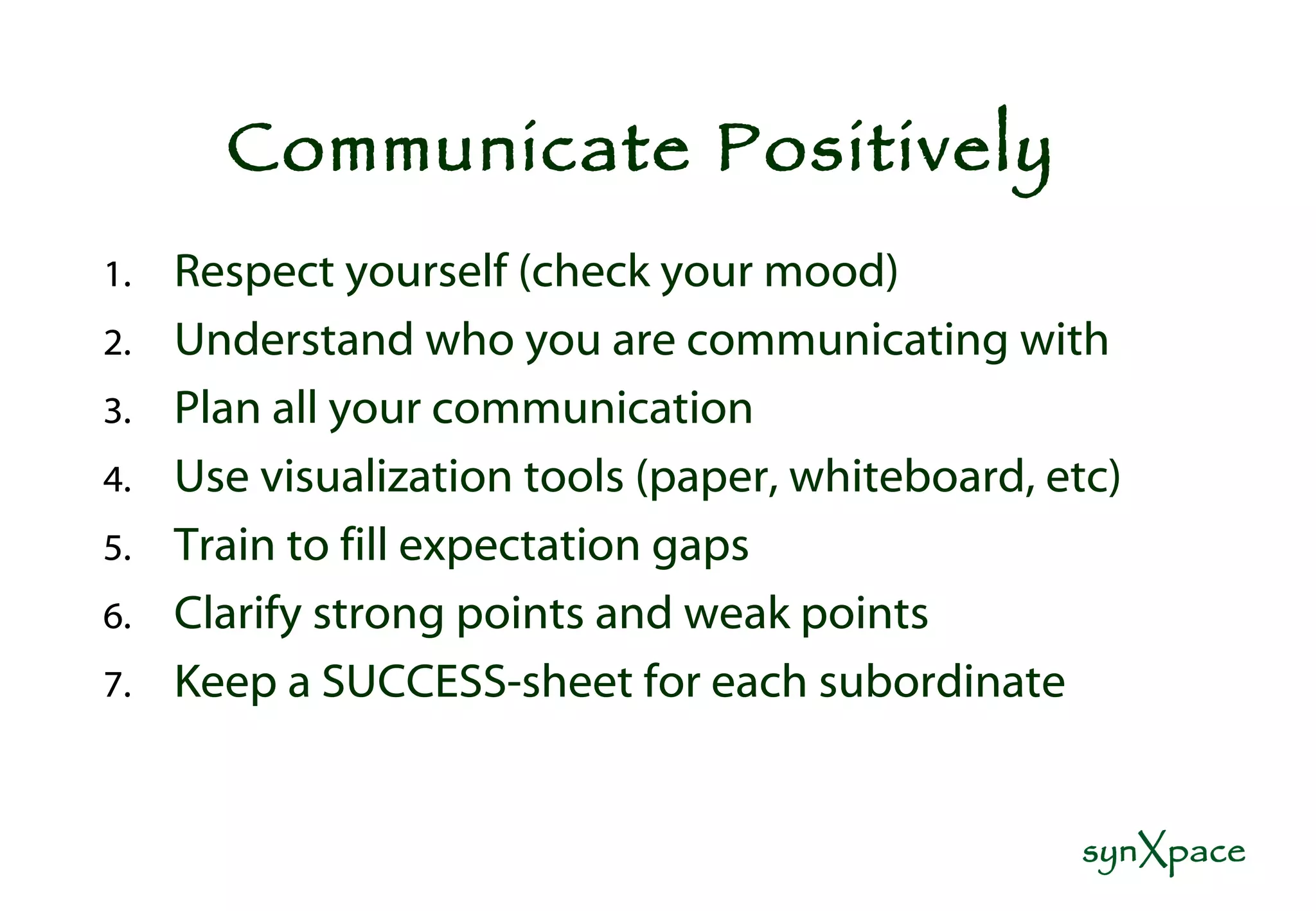 Positive Communication | PPT