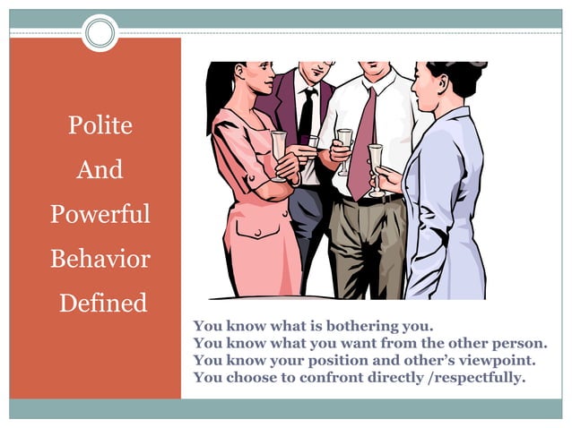 Positive confrontation | PPT