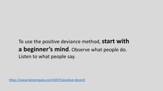 Positive deviance | PDF