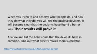 Positive deviance | PDF