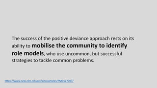 Positive deviance | PDF